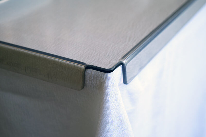 Easy Nap'® Protection de table rigide sur-mesure pour professionnel